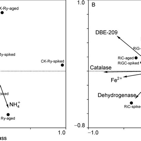 Redundancy Analysis Rda Of The Bacteria Data With Environmental