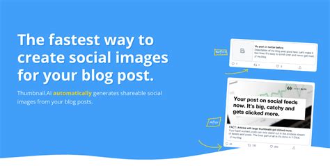 Generate Open Graph Social Thumbnails In 1 Click Thumbnailai Thumbnailai