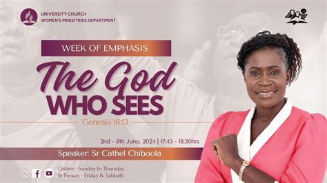 Womens Ministries Week Of Emphasis 2024 Day 2 Sr Cathel Chiboola