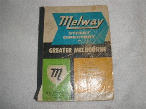 Melway Edition 3 Soft Cover Melbourne Ebay Australia