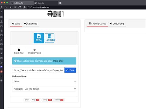 Public Encoder Youtube Import Stopped Working · Issue 7689 · Wwbnavideo · Github