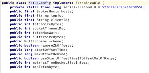 Storm集成kafka中kafkaspout配置参数释义 Csdn博客