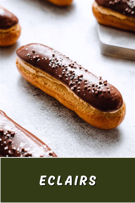 Eclairs Recipe With Classic Cream Filling 2024