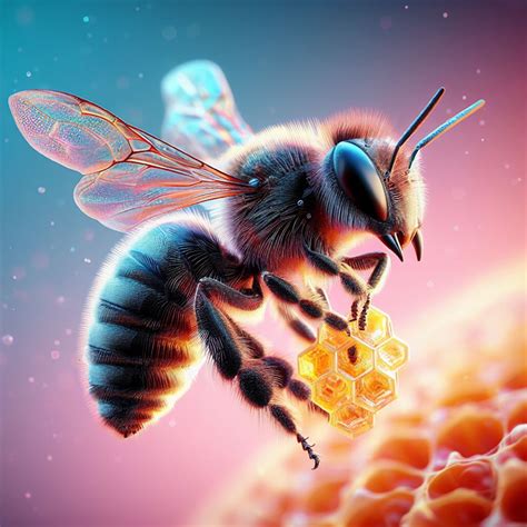 Download Ai Generated Bee Insect Royalty Free Stock Illustration