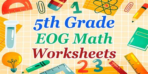 5th Grade Eog Math Worksheets Free And Printable Mathematics Ebooks