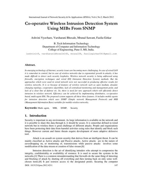 Hierarchical Design Based Intrusion Detection System For Wireless Ad