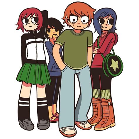 How To Draw Scott Pilgrim Style Characters Silvester Brittany