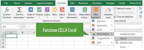 Funzione Cella Excel Come Utilizzarla Excel Per Tutti