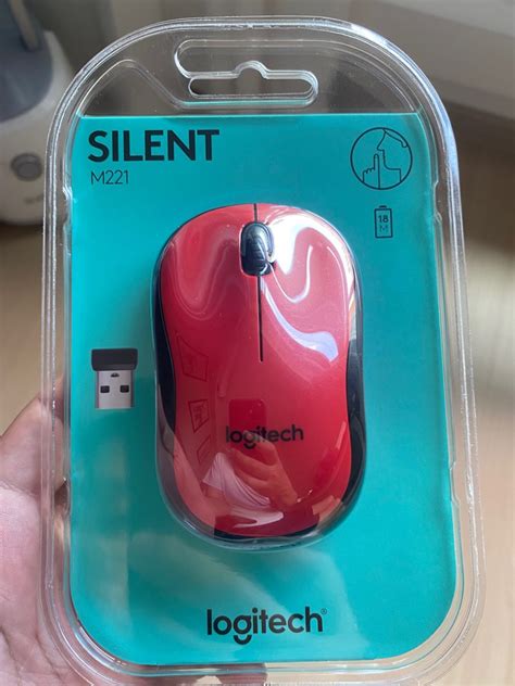 Logitech Wireless Silent Mouse M221 Computers Tech Parts Accessories Mouse Mousepads On