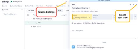 Confusing X Exit Button When In Spacesettingsblueprintsitem View