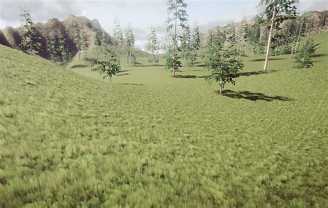 Geo Grass Auto Terrain Material Easy Fast Grass Urp Geometry Shader