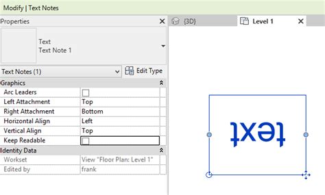 Cannot Rotate This Text Autodesk Community