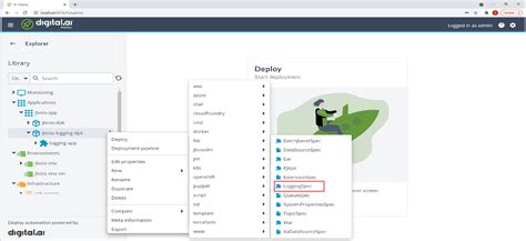Configure Application By Enabling Logging Subsystem On JBoss Server Using Deploy Digital Ai