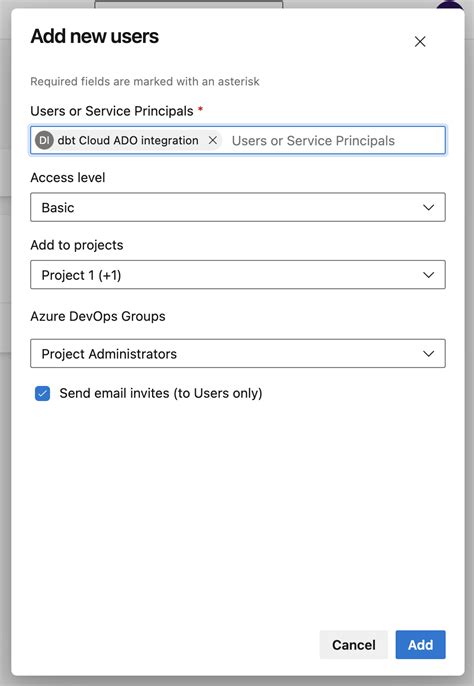 Set Up Azure Devops Dbt Developer Hub