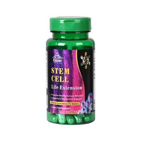 Stem Cell Capsules Promotes Healthy Cellular Renewal And Longevity Support At ₹ 14972 Bottle