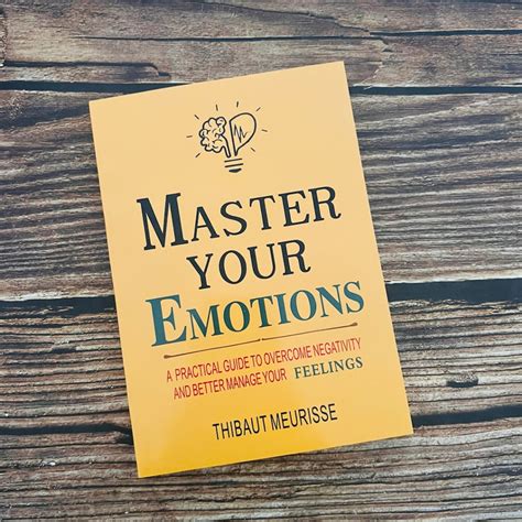 English Book Master Your Emotions Motivation A Practical Guide To