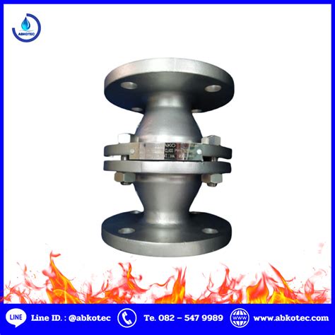 Flame Arrestor Flame Arrester อุปกรณ์ป้องกันเปลวไฟ