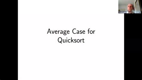 rec 11 4 quicksort average case comparisons constructive induction