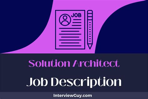 Solution Architect Job Description Updated For 2025