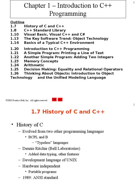 Chapter 1 Introduction To C Programming C Programming Language
