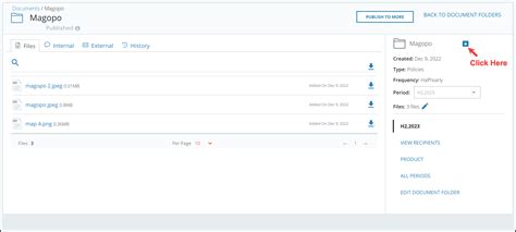 archiving a received folder centrl