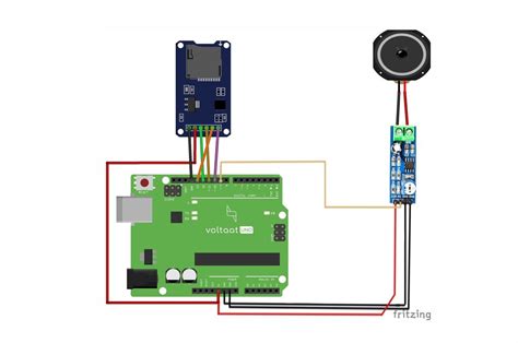 Voltaat Learn Play Music From Sd Card On 3w Speaker By Arduino