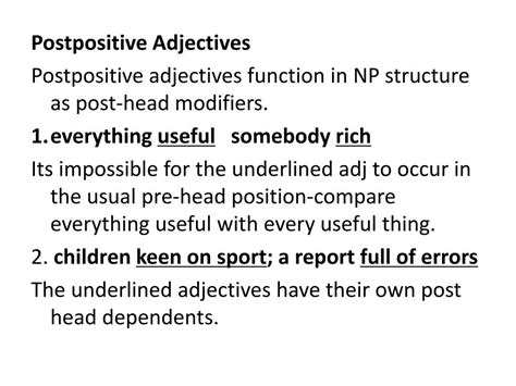 Ppt Adjectives Vs Nouns Powerpoint Presentation Free Download Id