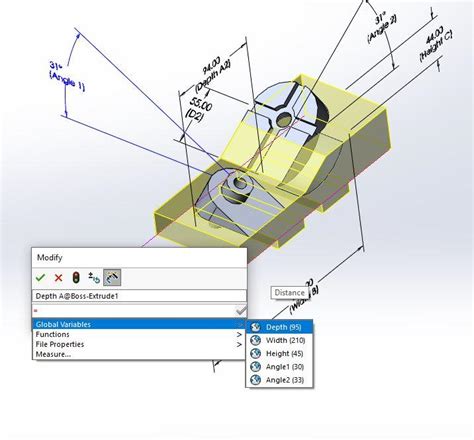 external text files to control variables equations in solidworks