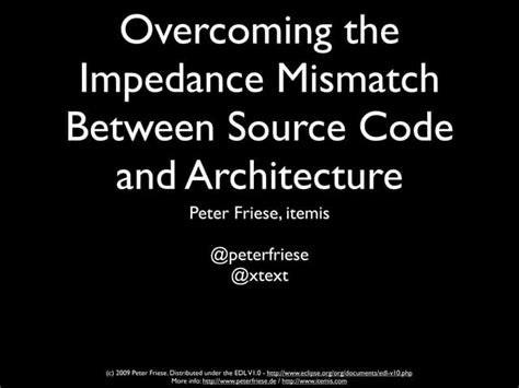 Overcoming The Impedance Mismatch Between Source Code And Architecture Pdf Graphics Software