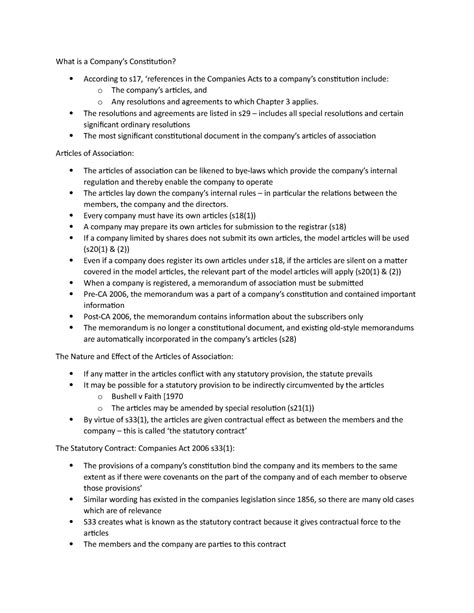 Business Constitution Example At Heriberto Barry Blog