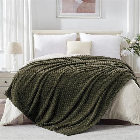 Exq Home King Size Blanket For Bed Or Couch 3d Imitation