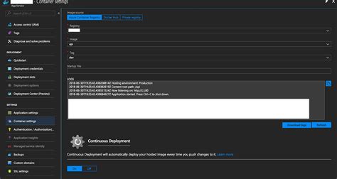 how to automate updating docker container in azure by sergii bielskyi medium