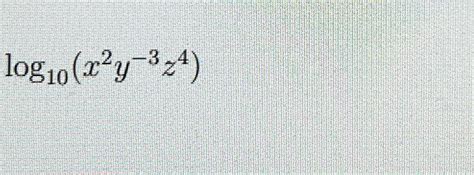 solved expand fhe following expressions with logarithms