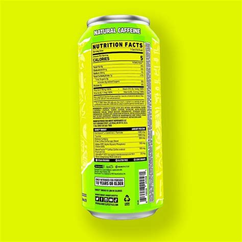 Ghost Energy Ingredients [whats In It] Drinky Winks