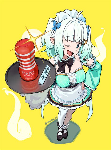 Magister Mint Fantome Indie Virtual Youtuber Tenga Highres 1girl