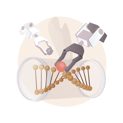 Gene Therapy Abstract Concept Vector Illustration Stock Vector