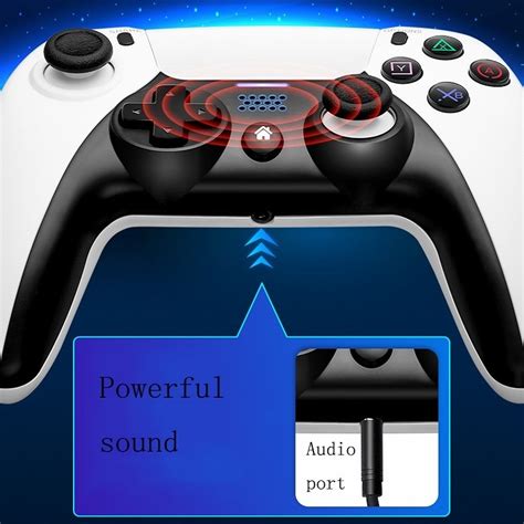 Bluetooth Game Wireless Controller For PC PS4 Switch White Alexnld Com