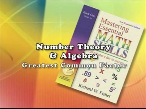 Mastering Essential Math Book 1 Number Theory And Algebra 67 Book 1