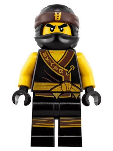 Lego MINIFIGURE Ninjago Cole the LEGO Ninjago Movie - Etsy