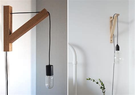 Simple DIY Exposed Hanging Light Bulb Bedroom Lighting Design