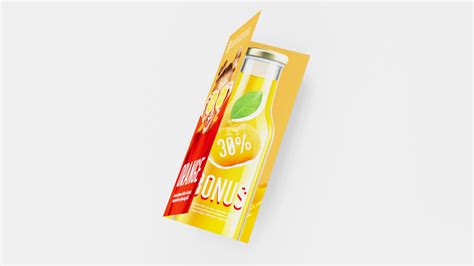 Trifold Brochure 3d Animated Template 85 X 11 Blender Market