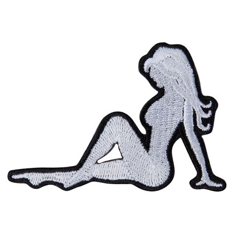 Sexy Embroidered Trucker Mudflap Girl Patch Mascot Patch Design