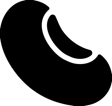 Illustration Of Bean Glyph Icon 24275286 Vector Art At Vecteezy