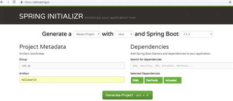 Spring Boot Hello Application Example Java Vogue