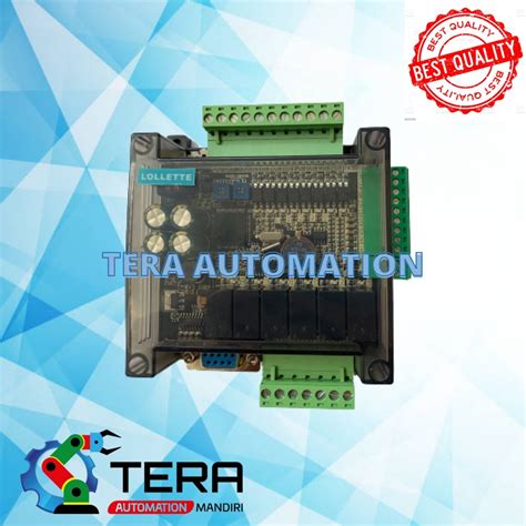 jual plc fx3u 14mr 6ad 2da rs232 rs485 modbus rtu 24vdc plc ready stok shopee indonesia