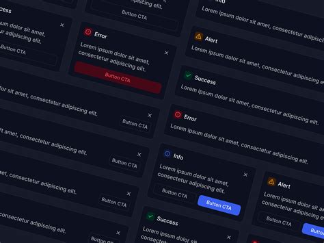 Notifications And Toasts By Gunnar On Dribbble
