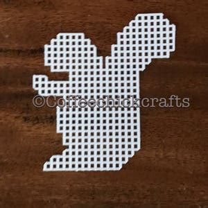 Plastic Canvas Squirrel Cut Outs Plastic Canvas Squirrel For Needlepoint Etsy