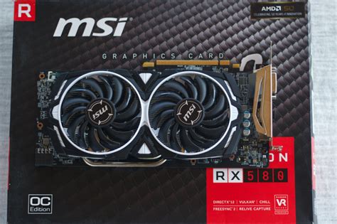 Msi Radeon Rx Armor G Oc Insomnia Gr