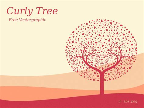 Freebie Curly Tree Vectorgraphic By Ninahagn On DeviantArt
