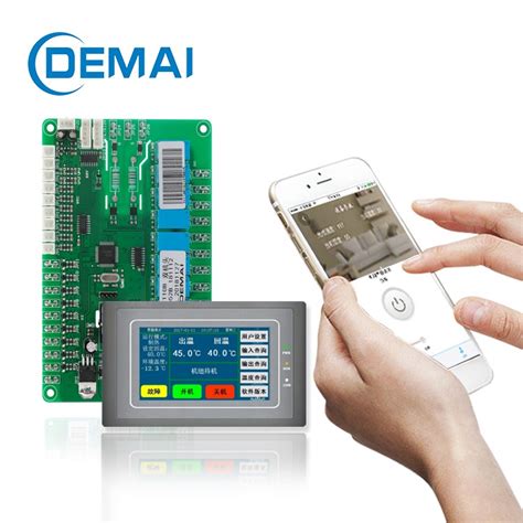 高温水源热泵机设备控制器 水源热泵空调通用电路板 万能控制板 中央空调控制器 制冷大市场